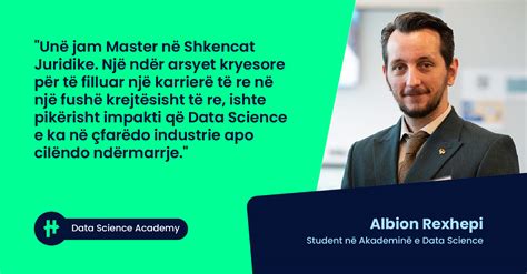 Albion Rexhepi Nga Master Në Shkenca Juridike Në Data Science