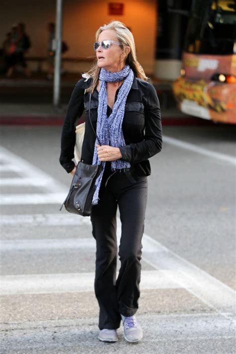 Bo Derek At Lax Airport In Los Angeles Hawtcelebs