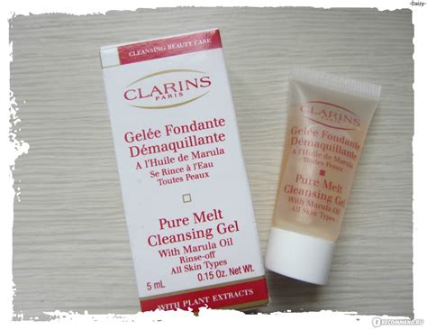 Гель для умывания Clarins Pure Melt Cleansing Gel - «Очищение от ...