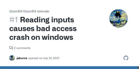 Reading Inputs Causes Bad Access Crash On Windows Issue 1 Libsm64