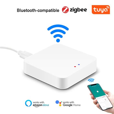 tuya smart zigbee 3 0 hub bluetooth zigbee compati vicedeal