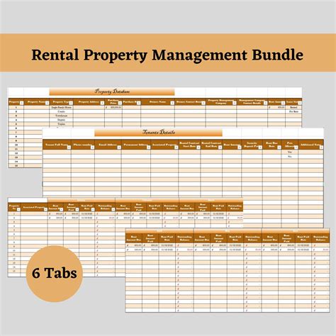 Property Management Templates Excel