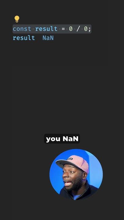 What Is Nan In Javascript Youtube