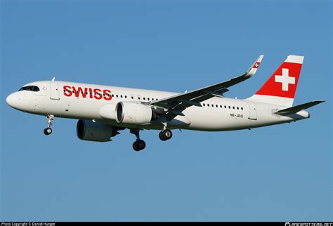 HB JDG Swiss Airbus A320 271N Photo By Daniel Hunger ID 1600962