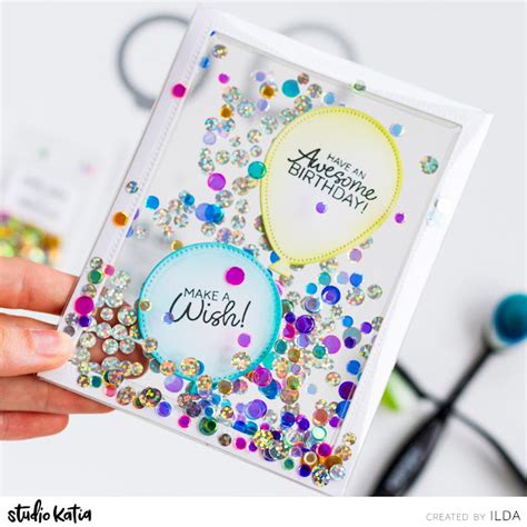 I Love Doing All Things Crafty Double Sided Interactive See Through