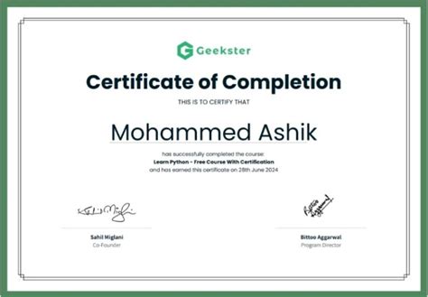 mohammed ashik on linkedin python geekster alwayslearning