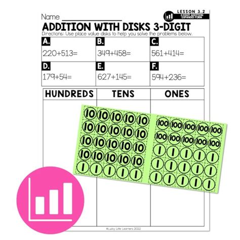 Lucky To Learn Math 2 Digit Addition With Expanded Form Lesson 32 Differentiation
