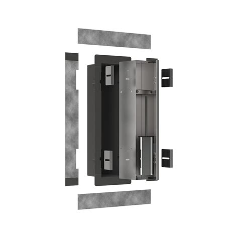 Hansgrohe Xtrastoris Rock Einbau Toilettenbürstenhalter Mattweiß Mit