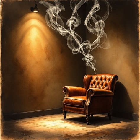 Free Smoke And Leather Image Leather Smoke Armchair Download At