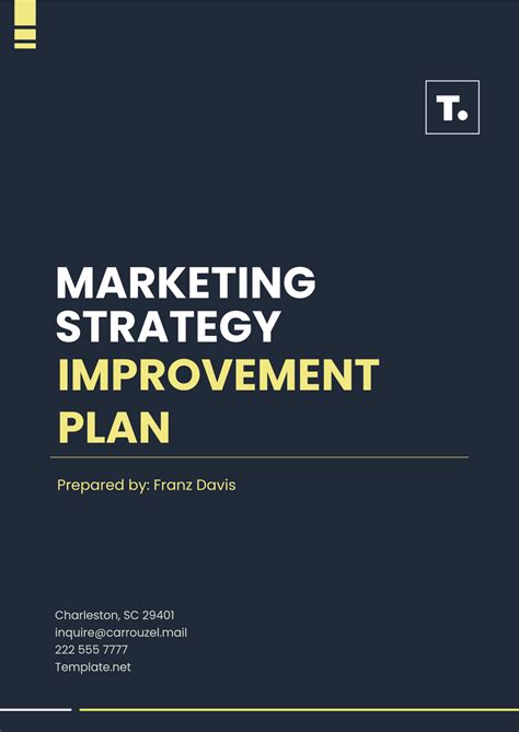 Free Quality Improvement Plan Template To Edit Online