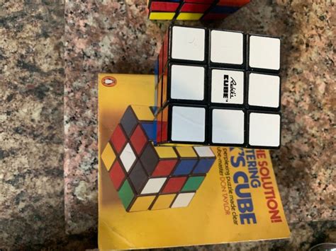 Two Vintage Rubix Cubes With Cheat Books In Monmouth Monmouthshire