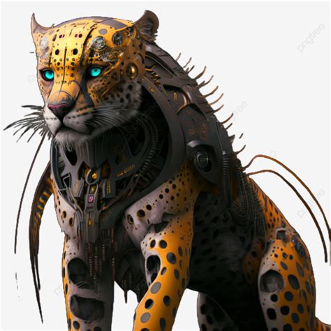 95 Cheetah Cyberpunk Transformer Robotic For Dtf Print Free Download