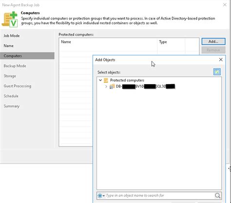 GUIDE How To Deploy Schedule Veeam Agent Protection Group MS Cluster Step By Step Veeam