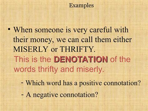 Meaning Denotationandconnotationppt2013ppt