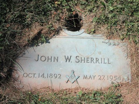 John Wesley Sherrill 1892 1954 Find A Grave Memorial
