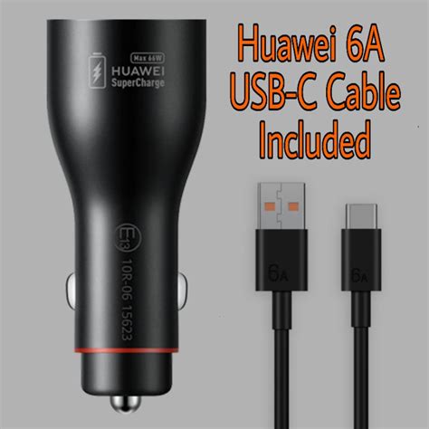 Original Huawei W W Supercharge Car Charger A Super Charge Cable Included Shopee Malaysia