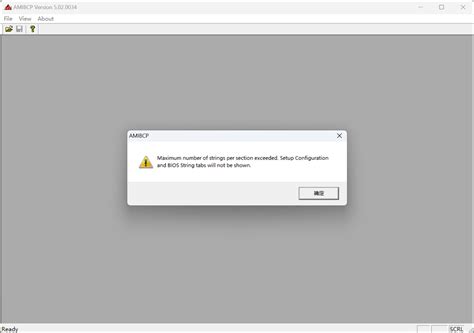 Bypassing The String Number Limit Of AMIBCP Pages