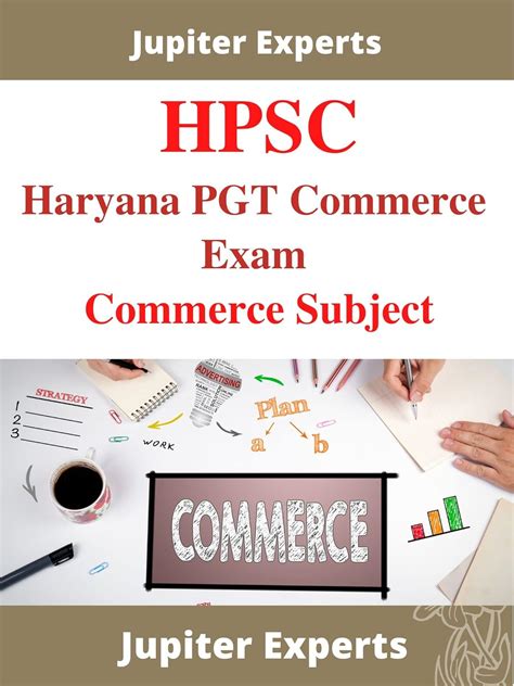 hpsc haryana pgt commerce exam kindle book commerce subject objective
