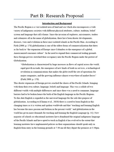 Impact Of English In Pacific Education Pdf Globalization Second