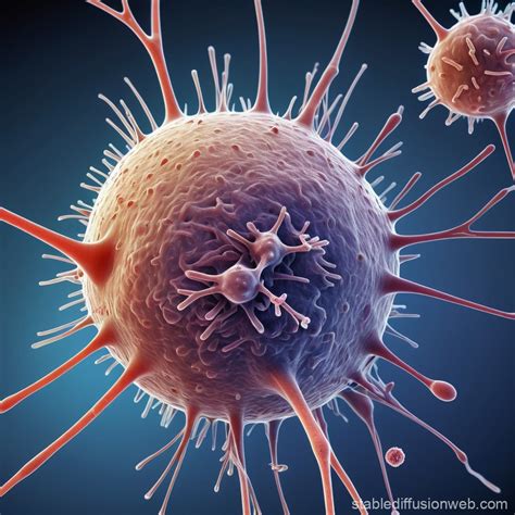 Dendritic Cell Captures Pathogen Stable Diffusion Online