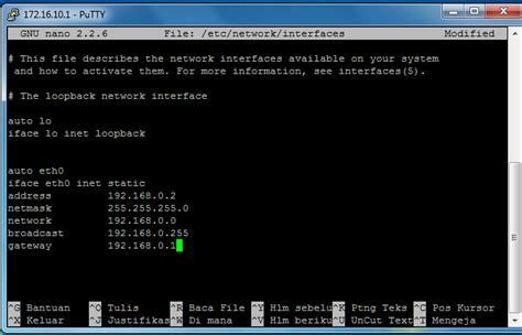 How To Network Configuration In Debian With Cli Text In