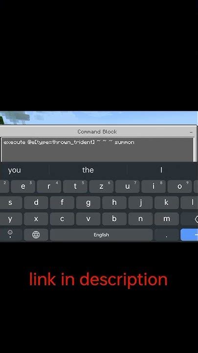 Minecraft Crazy Command Block Thunder Trident Hack 1 Youtube
