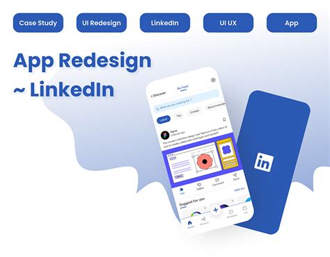 App Redesign LinkedIn Behance