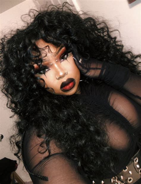 Black Girl Makeup Girls Makeup Punk Makeup Edgy Makeup Skin Makeup