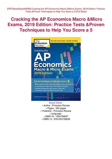 Fullpages Cracking The Ap Economics Macro And Micro Exams 2019