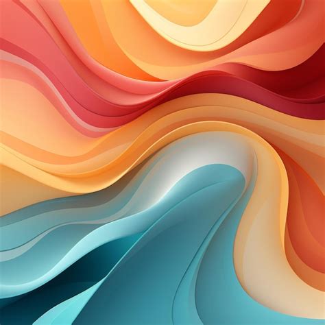 Premium Ai Image Abstract Background With Dynamic Effect Modern Pattern Vector Illustration