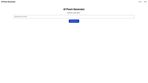 Ai Poem Generator About Reviews Alternatives Ai Locator