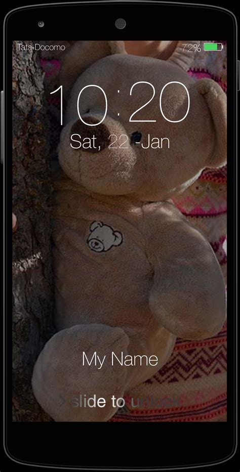 Teddy Bear Passcode Lockscreen Apk للاندرويد تنزيل