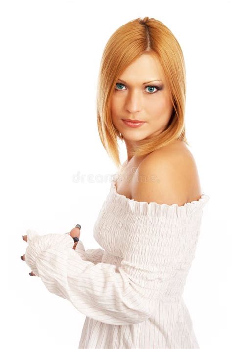 Glamor Girl Posing Picture Image 4438811