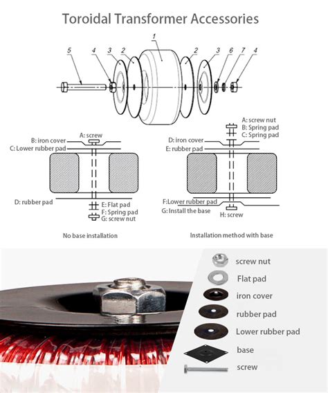 Low Frequency Audio Transformer Toroidal Power Transformer High Quality Low Frequency Audio