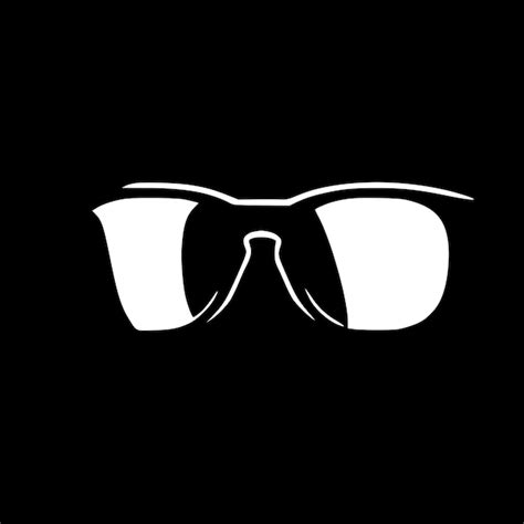 Premium Vector Sunglasses Minimalist And Flat Logo Vector Illustration