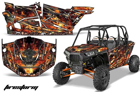 Polaris Rzr 1000 Xp 4 Door Custom Graphic Kit 2013 2019