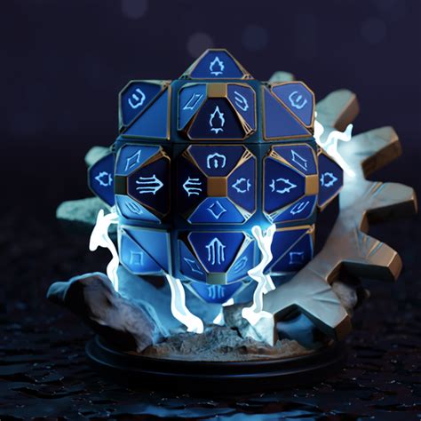 📦 Hextech Cube Box Arcane Inspired 3d Model・free 3d File For 3d