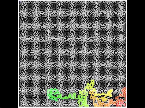 Recursive Backtracker Maze Generation W Breadth First Search Solution