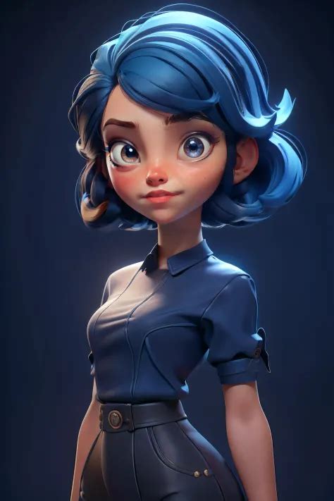Female Cartoon Character Seaart Al Free Al Art Generator