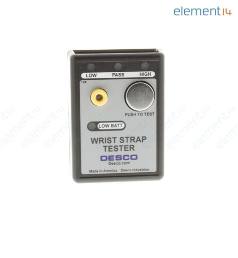 Desco ESD Tester Portable Wrist Strap Tester