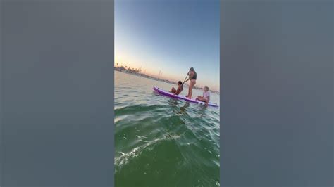Sophia Learning How To Paddle Paddle Boat Le Youtube