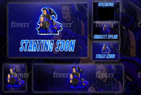 Create Cool Animated Starting Soon Brb Offline Screens By Strangecreation