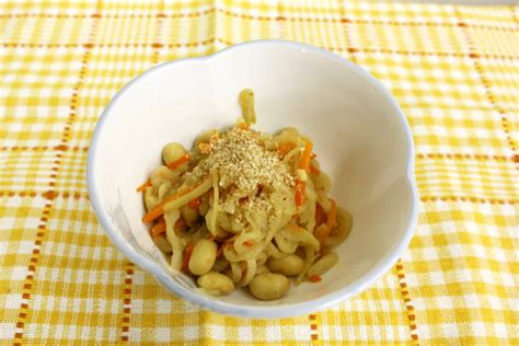 大豆と切り干し大根のしょうがみそ炒め By 度会町 【クックパッド】 簡単おいしいみんなのレシピが348万品