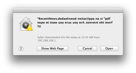 Mac Malware Uses Right To Left Character Exploit Hackaday