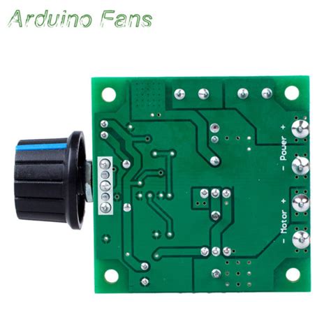Dc V V A Pwm Dc Motor Speed Controller Arduino Fans