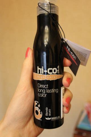Оттеночный шампунь Colorianne Hi-co Plus (Блондин темный 6) от Brelil ...