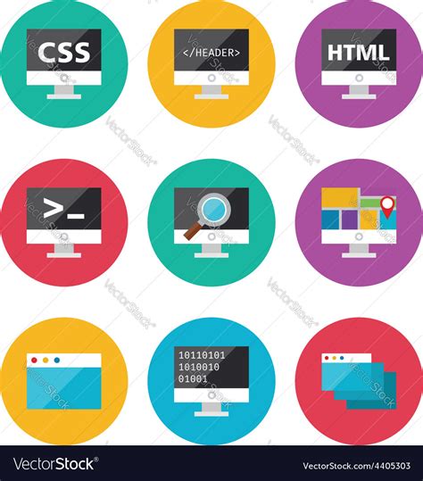 Coding Royalty Free Vector Image Vectorstock