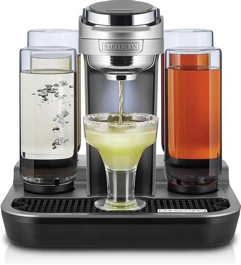 Professional Cocktail Machine 5 Premium Glass Bottles 55306 Costco