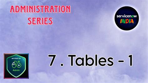 7 Servicenow Tables Explained Part 1 Types Hierarchy And Basics For Beginners Youtube