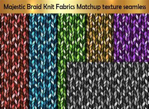 Second Life Marketplace Majestic Braid Knit Fabrics Matchup Texture